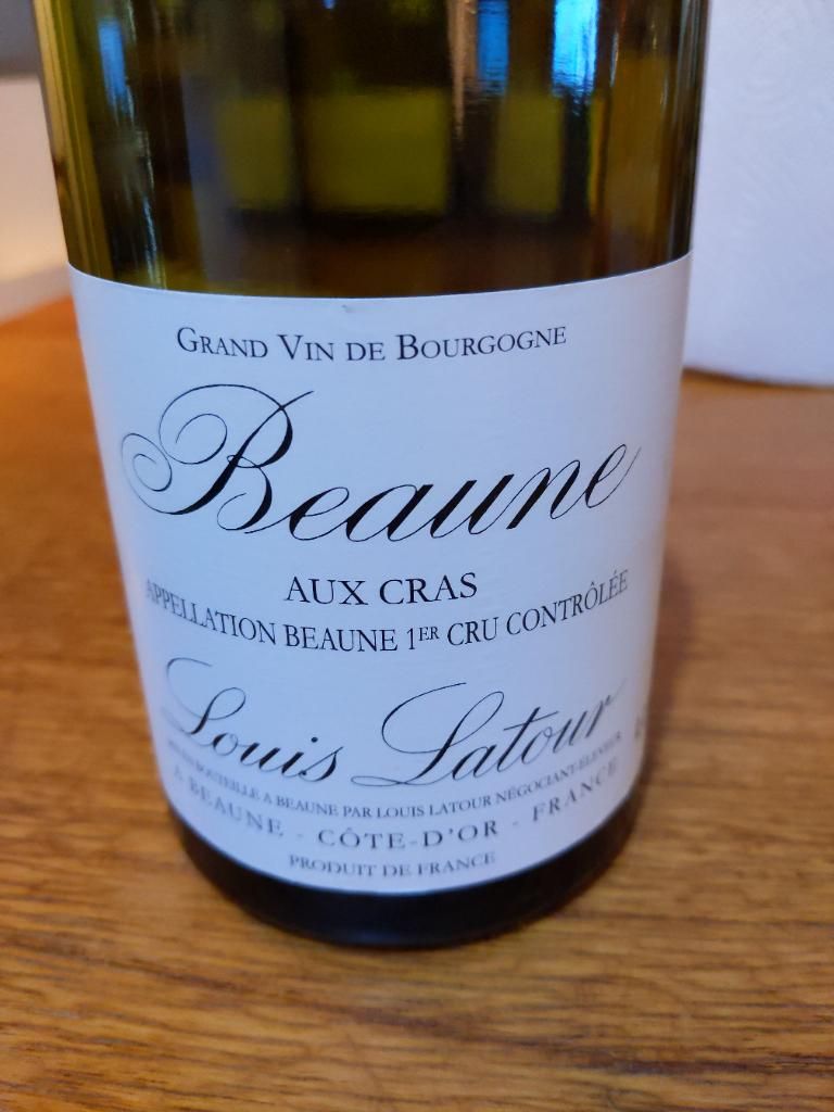 2016 Louis Latour Beaune 1er Cru Les Cras Blanc, France, Burgundy, Côte ...