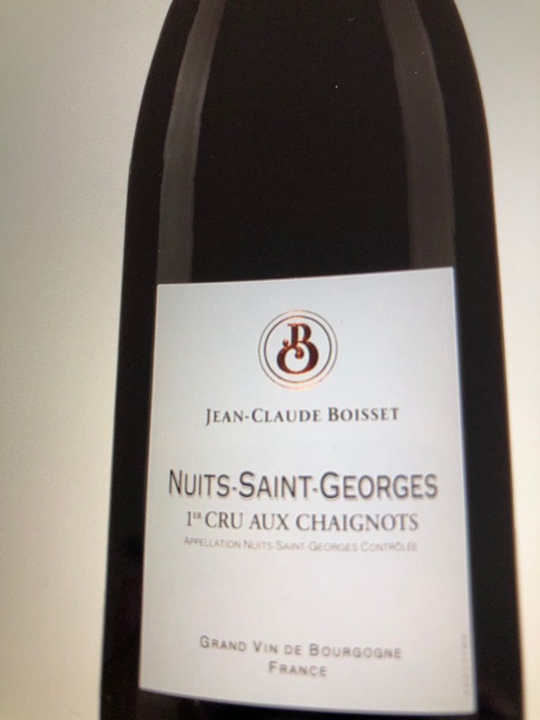2019 Jean-Claude Boisset Nuits-Saint-Georges 1er Cru Aux Chaignots ...