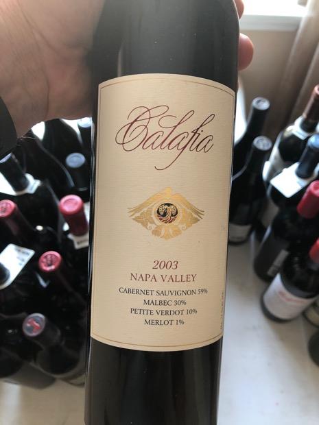 2004 Calafia Red Wine, USA, California, Napa Valley - CellarTracker