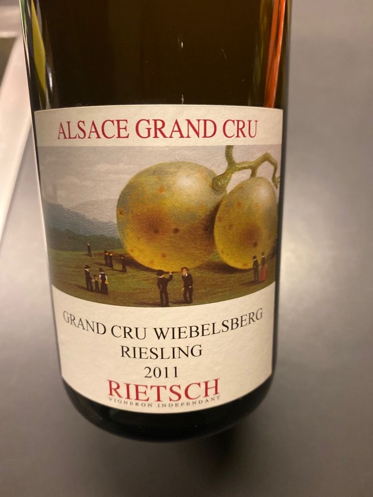 2010 Jean-Pierre Rietsch Riesling Zotzenberg, France, Alsace, Alsace ...
