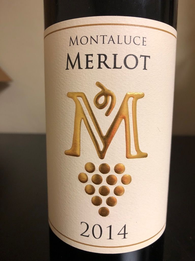 2016 Montaluce Merlot, USA, Georgia - CellarTracker
