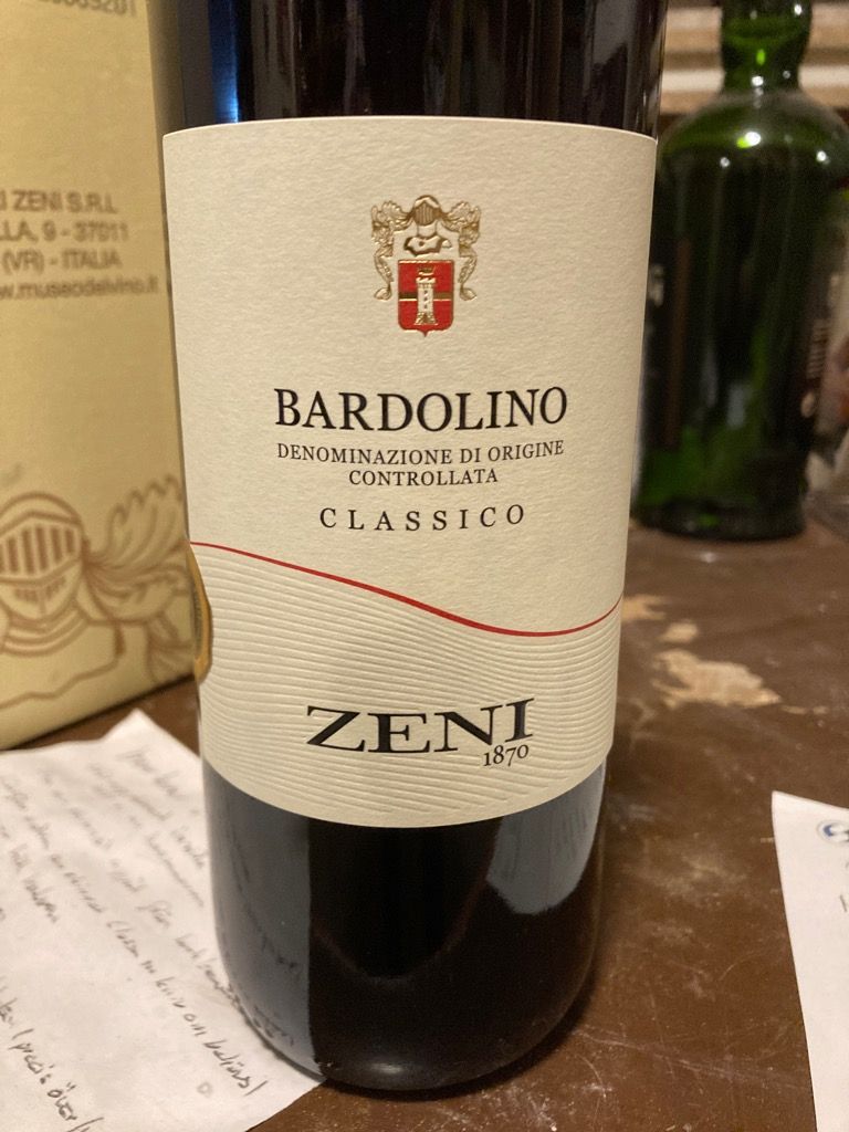 2021 Zeni Bardolino Classico, Italy, Veneto, Bardolino Classico ...