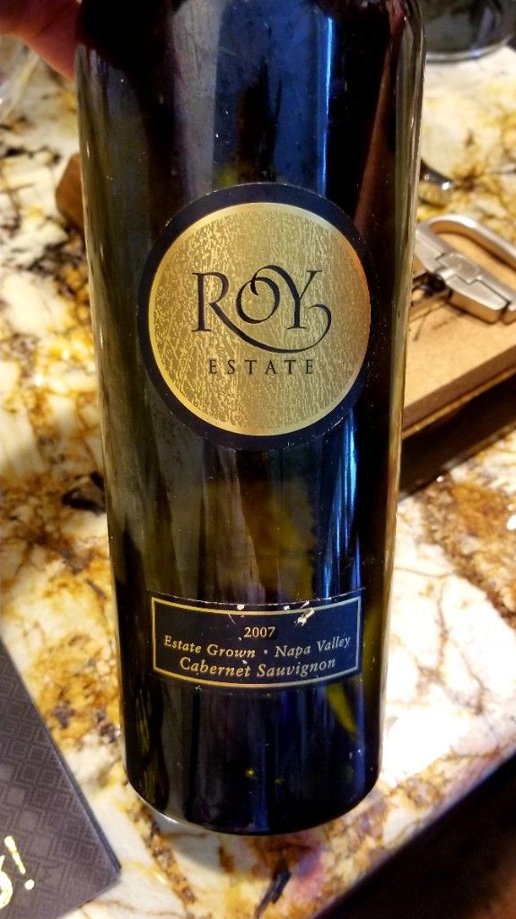2007 Roy Estate Cabernet Sauvignon, USA, California, Napa Valley ...