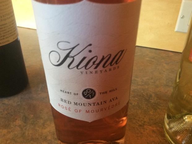 2017 Kiona Mourvèdre Rosé Red Mountain/Kiona Vineyards, USA, Washington ...
