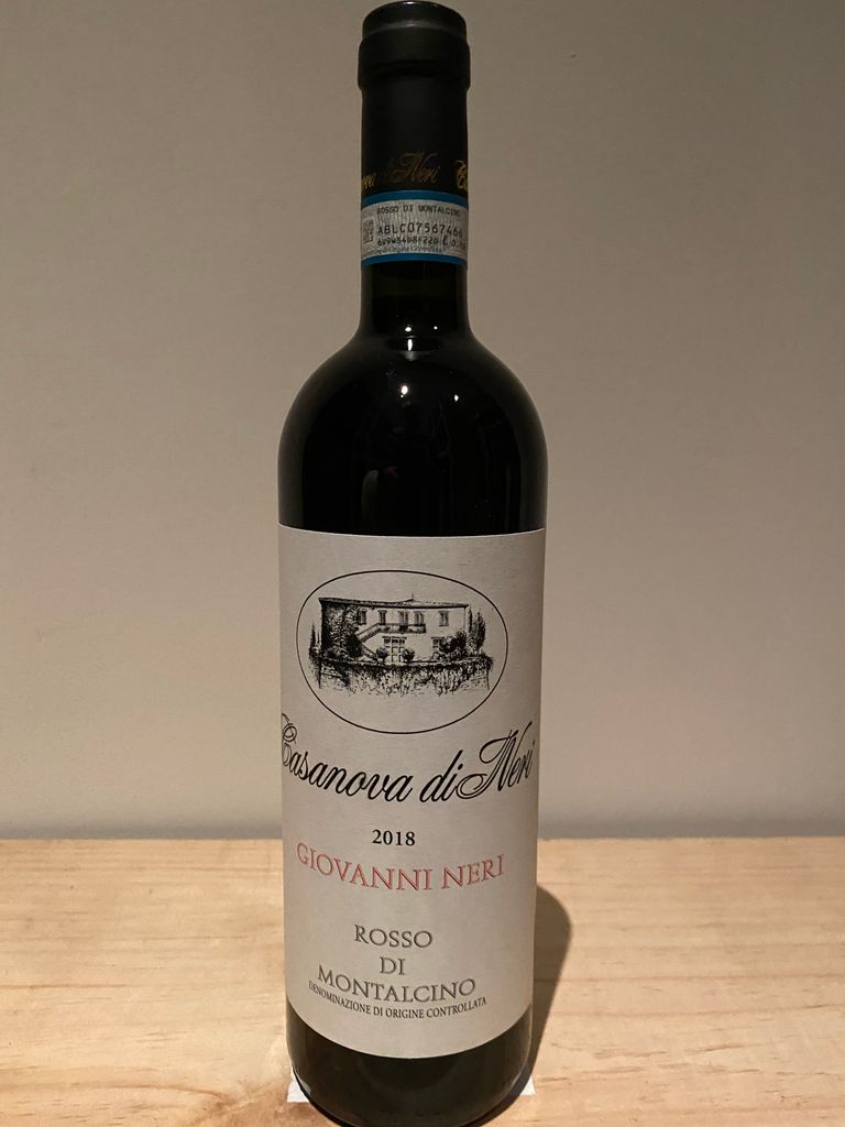 2018 Casanova di Neri Rosso di Montalcino Giovanni Neri, Italy, Tuscany ...