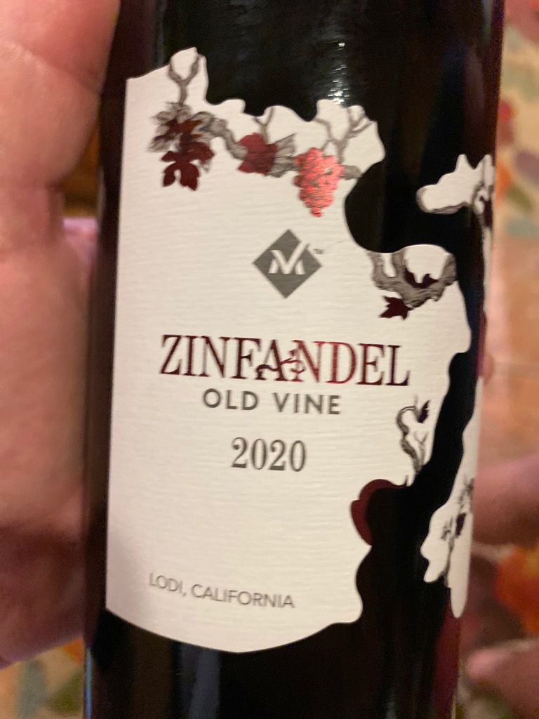 2021 Four Corners Cellars Member's Mark Old Vine Zinfandel, USA, California, Central Valley ...