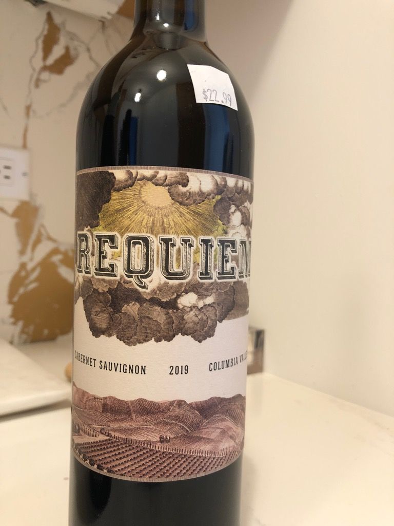 2019 Requiem Cabernet Sauvignon, USA, Washington, Columbia Valley ...
