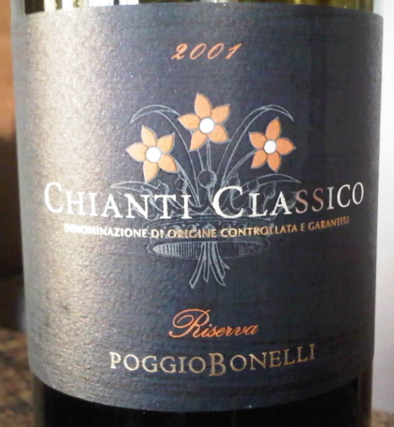 2001 Poggio Bonelli Chianti Classico Riserva, Italy, Tuscany, Chianti ...