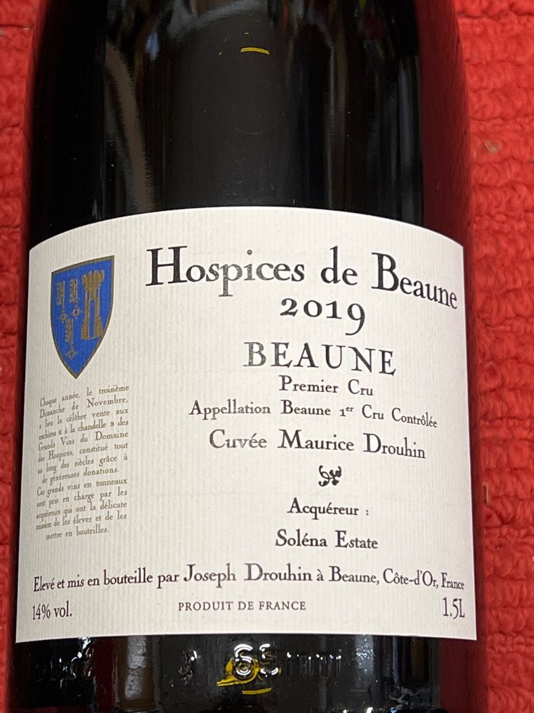 2020 Hospices de Beaune Beaune 1er Cru Cuvée Maurice Drouhin Joseph ...