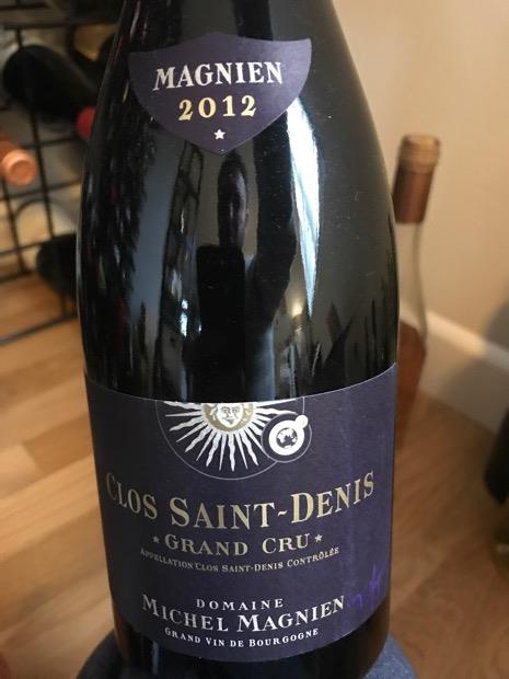 2012 Michel Magnien Clos St. Denis, France, Burgundy, Côte de Nuits ...