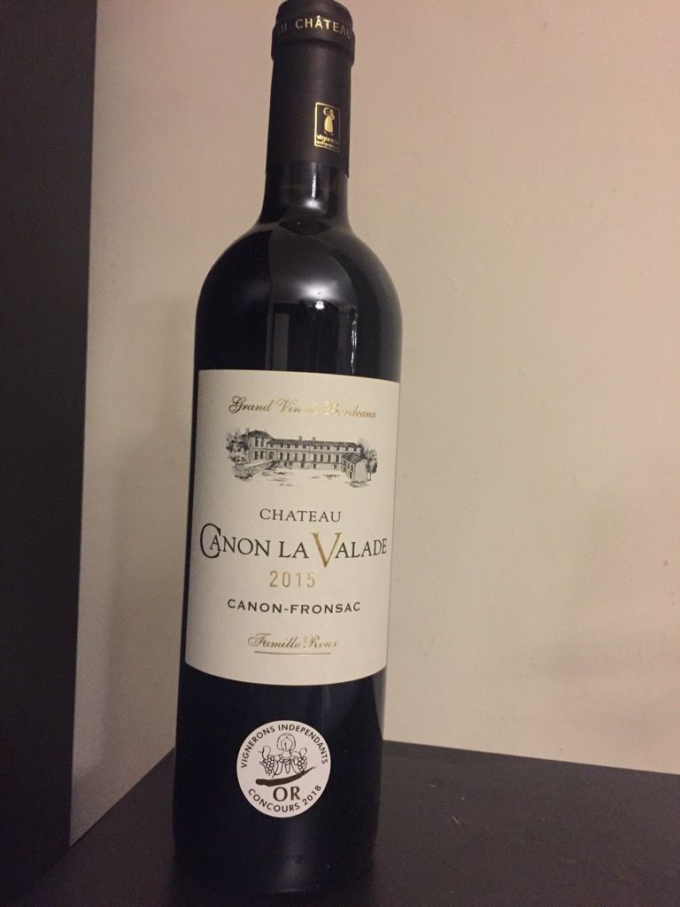 2015 Château La Valade canon-fronsac, France, Bordeaux, Libournais ...