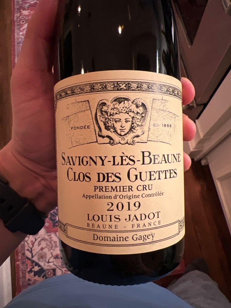 2019 Louis Jadot Savigny-lès-Beaune 1er Cru Clos des Guettes Blanc ...