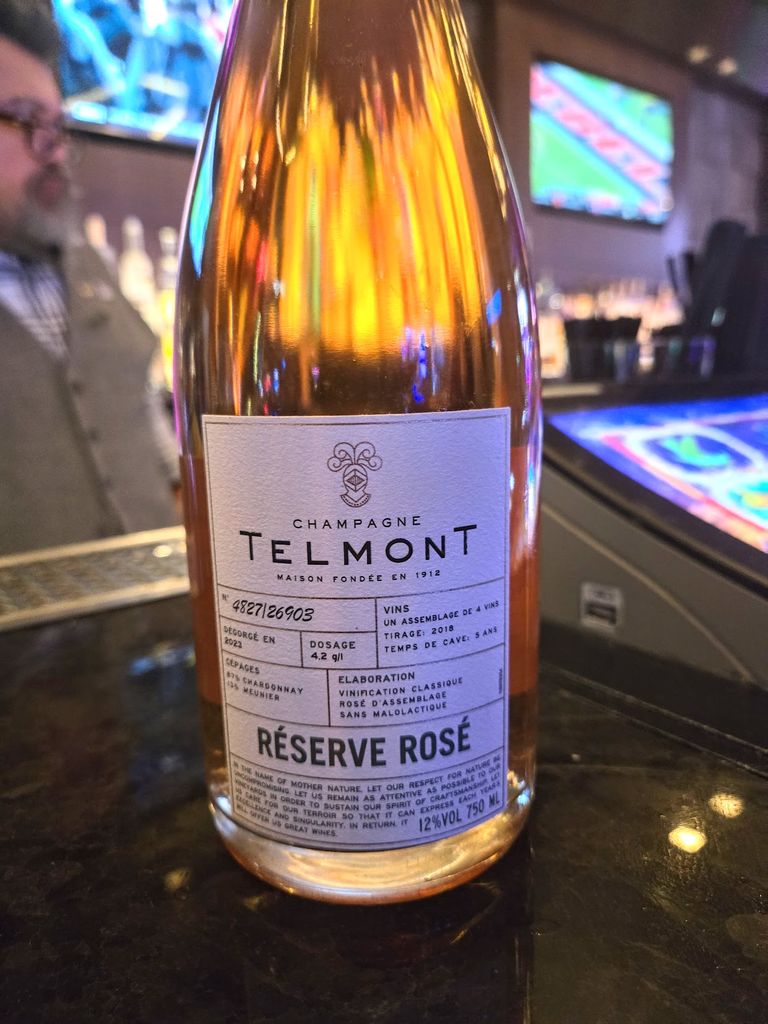 2018 Telmont Champagne Reserve Rose Brut, France, Champagne - CellarTracker