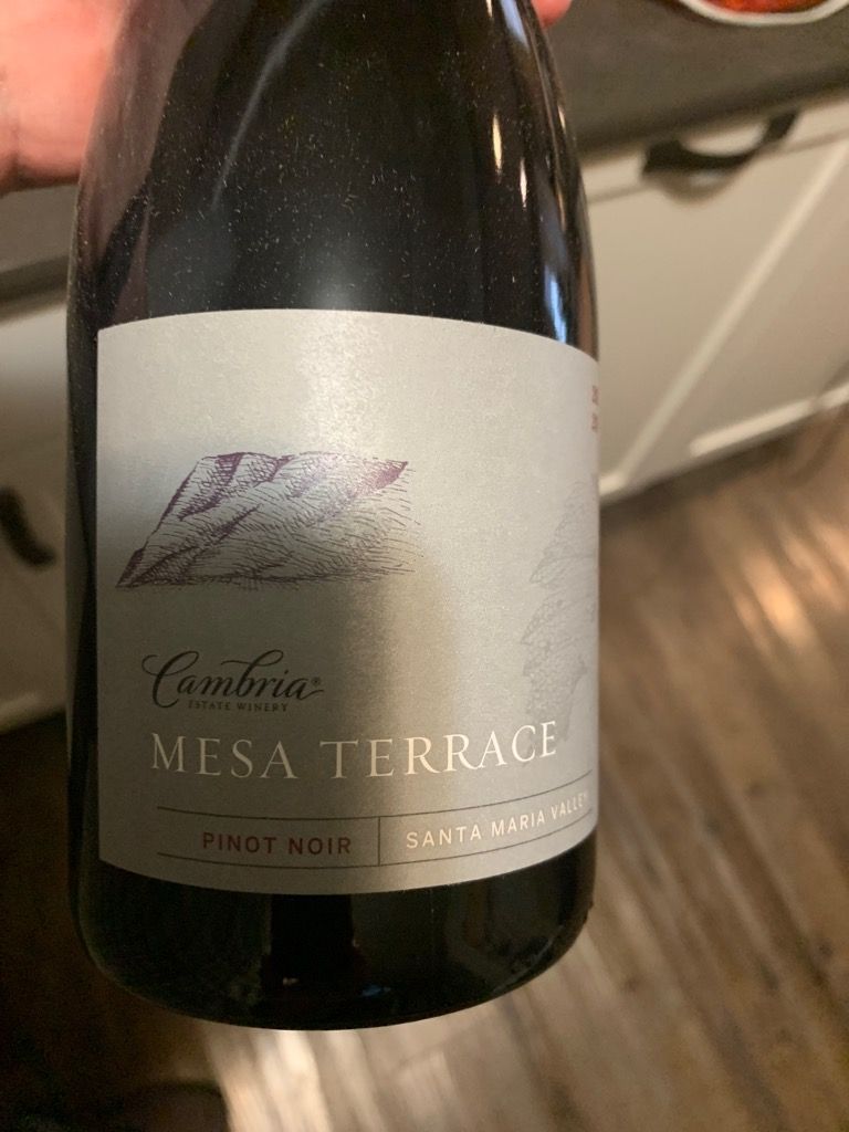 2020 Cambria Pinot Noir Mesa Terrace, USA, California, Central Coast ...