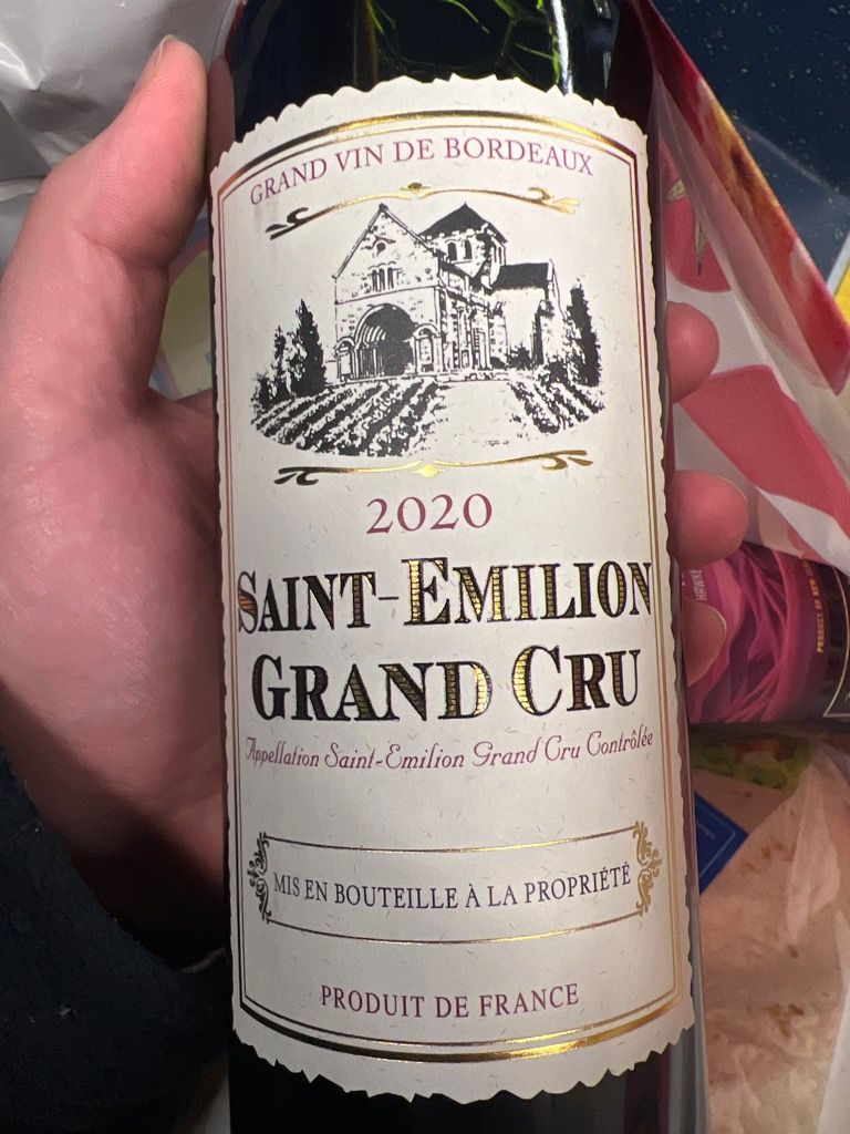 2020 Union des Producteurs St. Émilion Grand Cru, France, Bordeaux ...