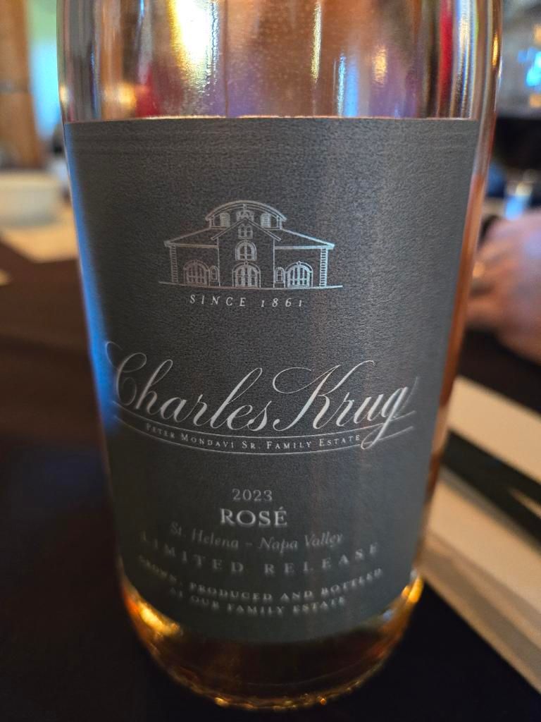2023 Charles Krug Winery (Peter Mondavi Family) Limited Release Rosé ...