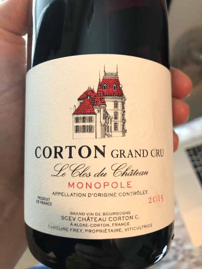 2015 Château Corton C. Corton-Clos du Château, France, Burgundy, Côte ...