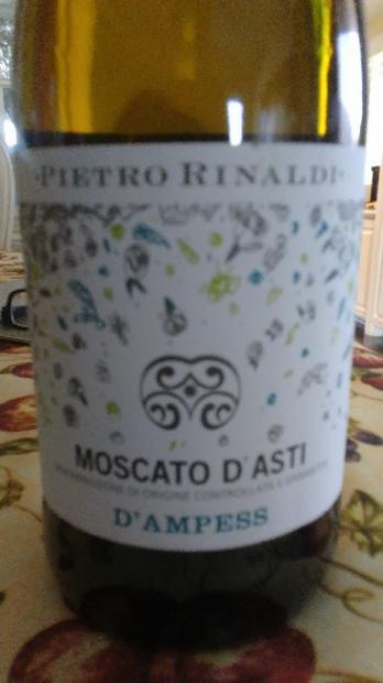 2016 Pietro Rinaldi Moscato d'Asti D'Ampess, Italy, Piedmont, Asti ...