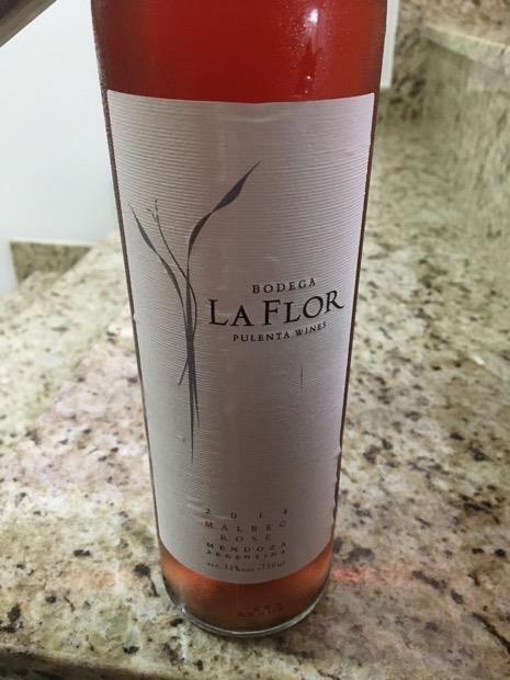 2014 Pulenta Estate Malbec La Flor Rosé, Argentina, Mendoza - CellarTracker