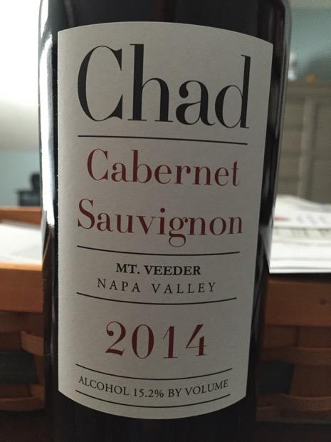 2014 Chad Cabernet Sauvignon Private Reserve SL-SH Napa Valley, USA ...