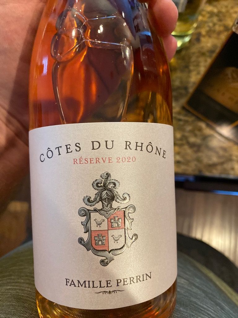 2020 Famille Perrin / Perrin & Fils Côtes du Rhône Rosé Reserve, France ...