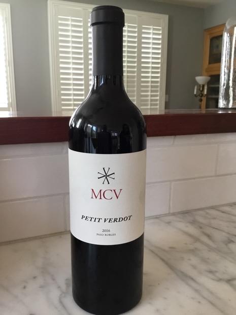 2022 MCV Petit Verdot, USA, California, Central Coast, Paso Robles ...