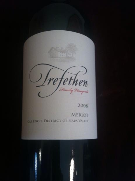 2008 Trefethen Merlot, USA, California, Napa Valley, Oak Knoll District ...