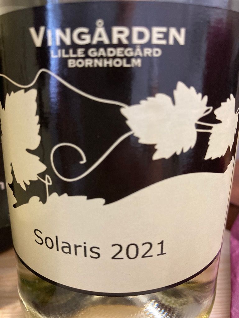 2021 Vingården Lille Gadegård Solaris, Denmark, Bornholm - CellarTracker