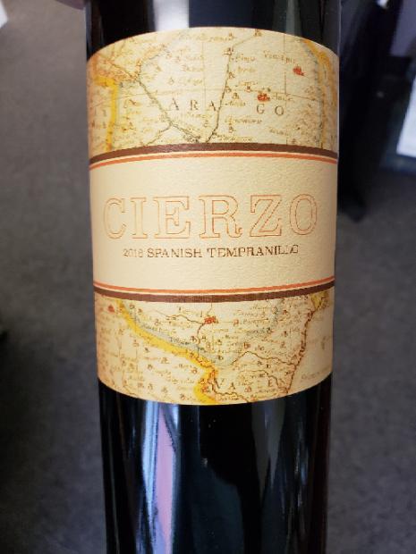 2016 Cierzo Tempranillo, Spain, Aragón, Campo de Borja - CellarTracker