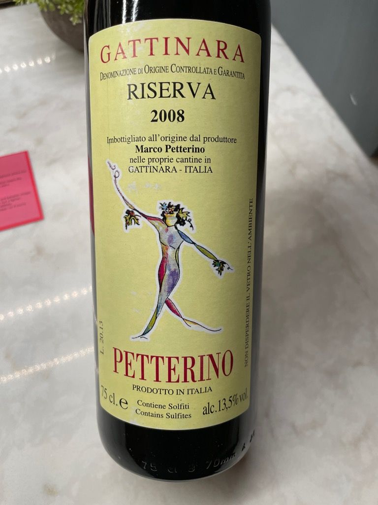 2008 Petterino Gattinara Riserva, Italy, Piedmont, Northern Piedmont, Gattinara - CellarTracker