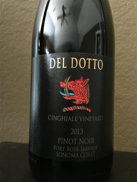 2013 Del Dotto Pinot Noir Cinghiale Vineyard, USA, California, Sonoma ...