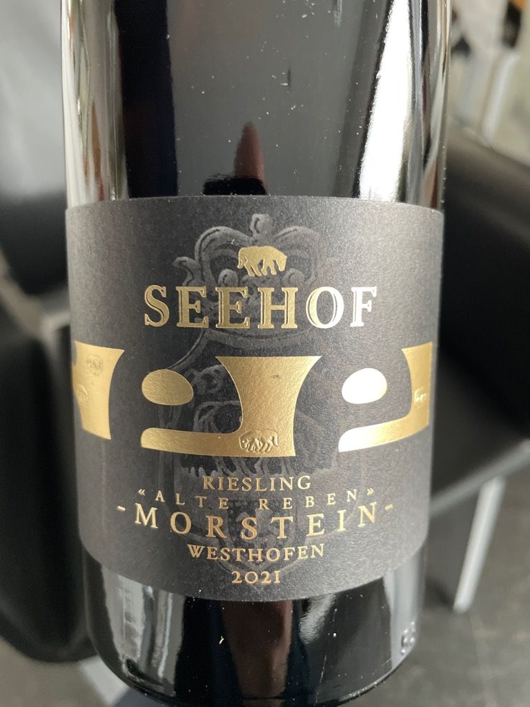 2021 Weingut Seehof Westhofener Morstein Riesling trocken Alte Reben ...