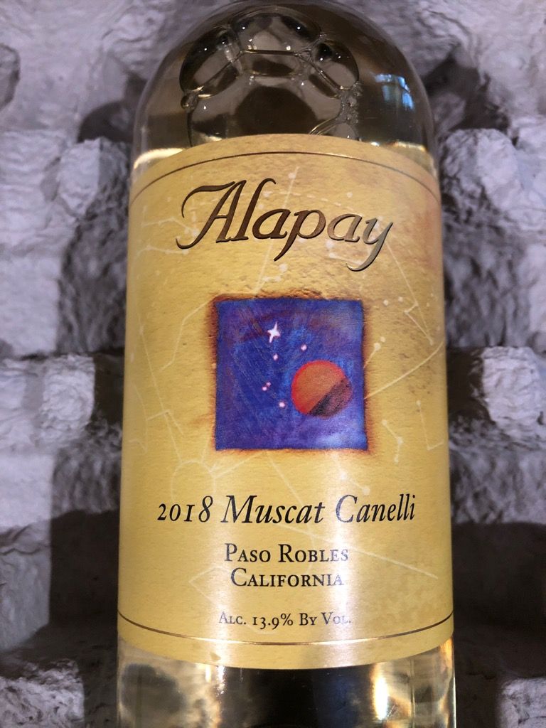 2022 Alapay Cellars Muscat Canelli, USA, California, Central Coast ...