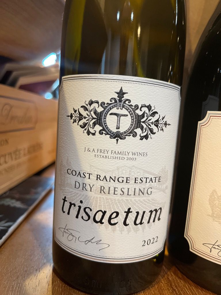 2022 Trisaetum Dry Riesling Coast Range Estate, USA, Oregon, Willamette ...