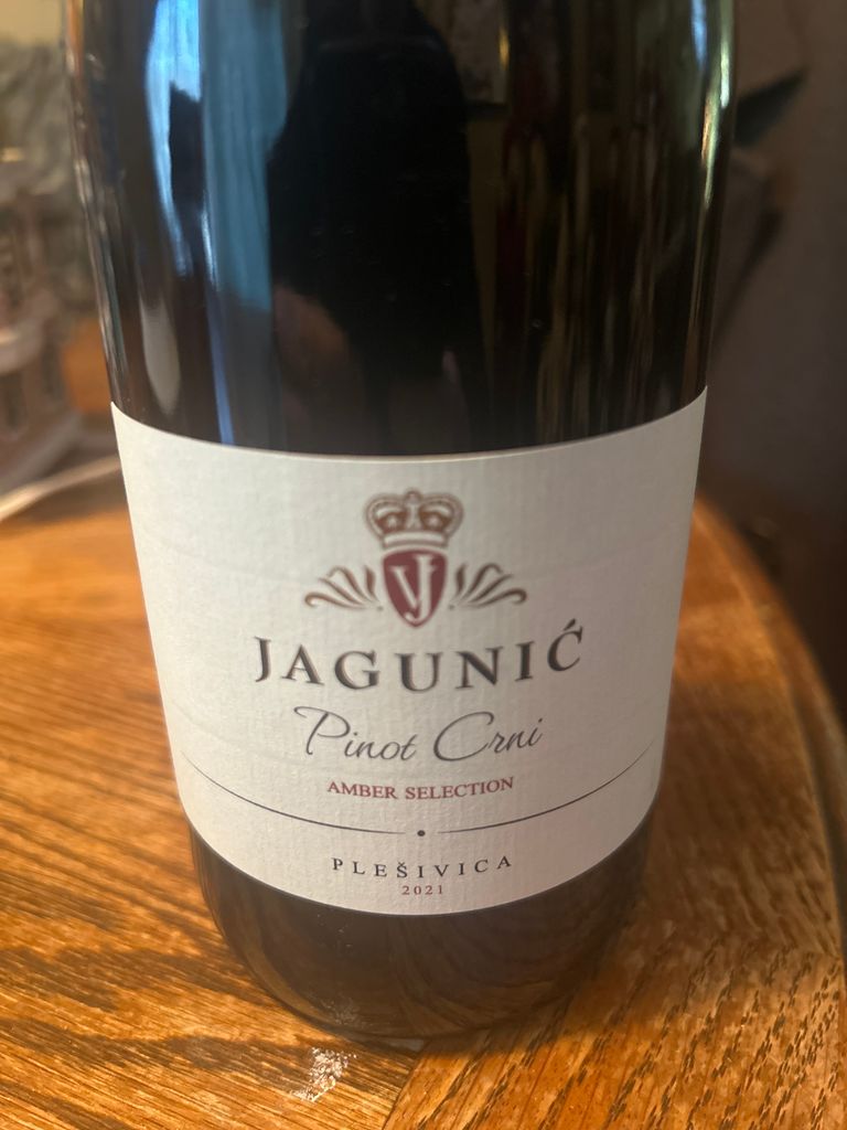 2021 Jagunić Family Winery Pinot Crni Amber Selection, Croatia ...