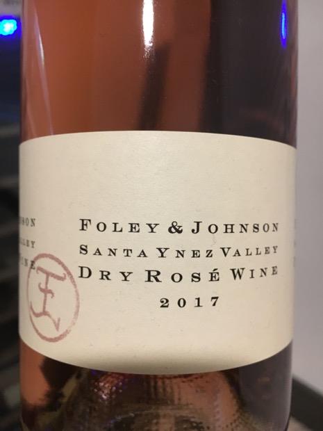 2020 Foley & Johnson Rosé, USA, California, Central Coast, Santa Ynez ...