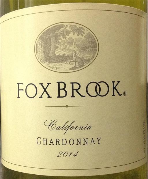 2014 Fox Brook Winery Chardonnay, USA, California - CellarTracker