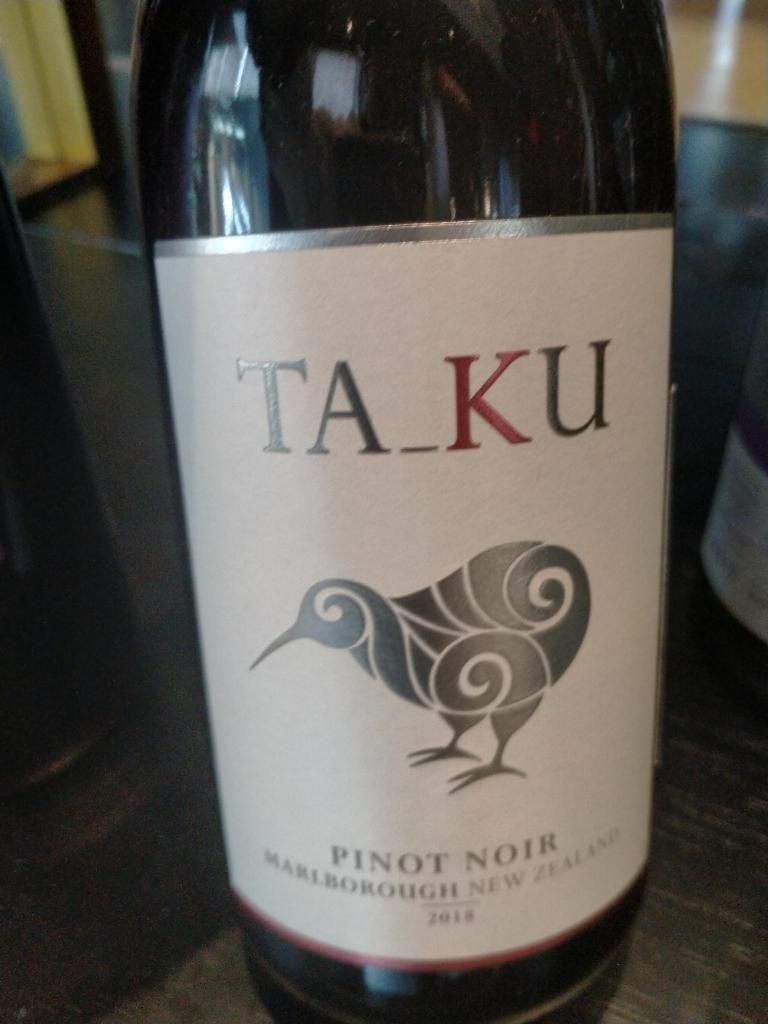 2020 Ta_Ku Pinot Noir, New Zealand, South Island, Marlborough ...