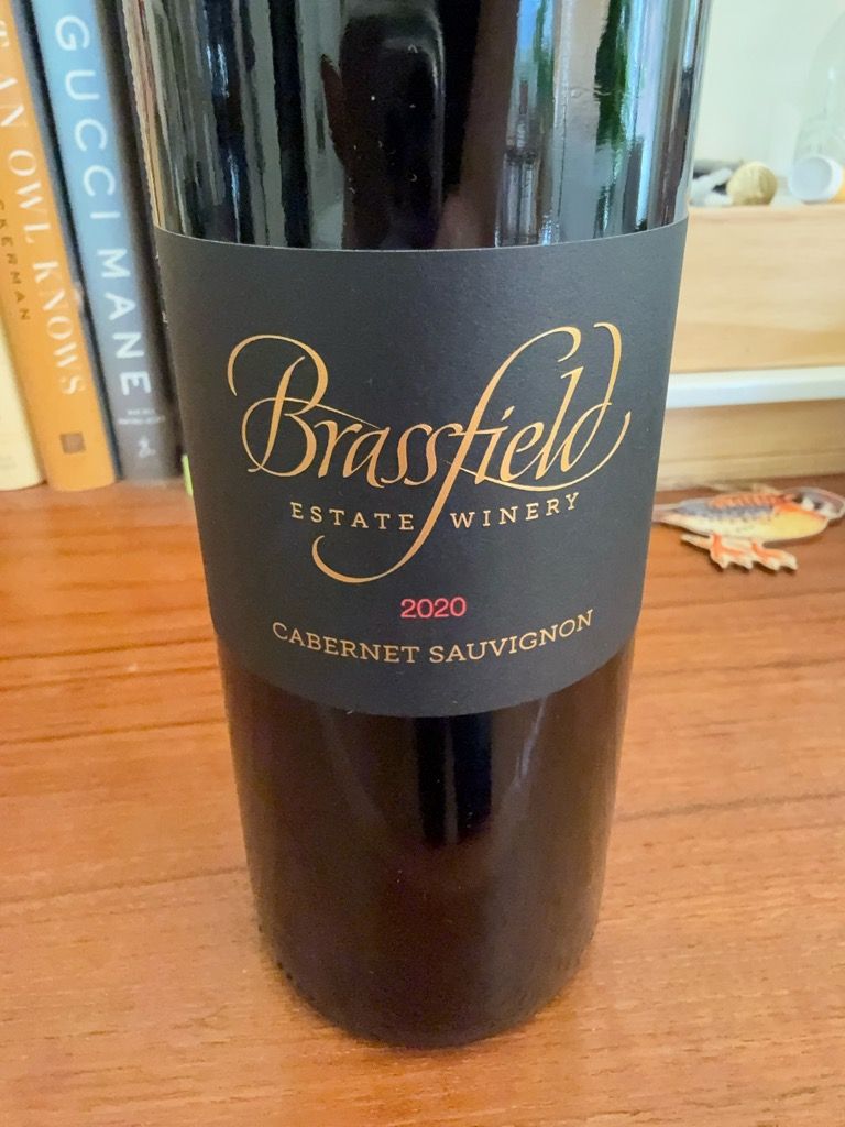 2020 Brassfield Estate Winery Cabernet Sauvignon, USA, California ...