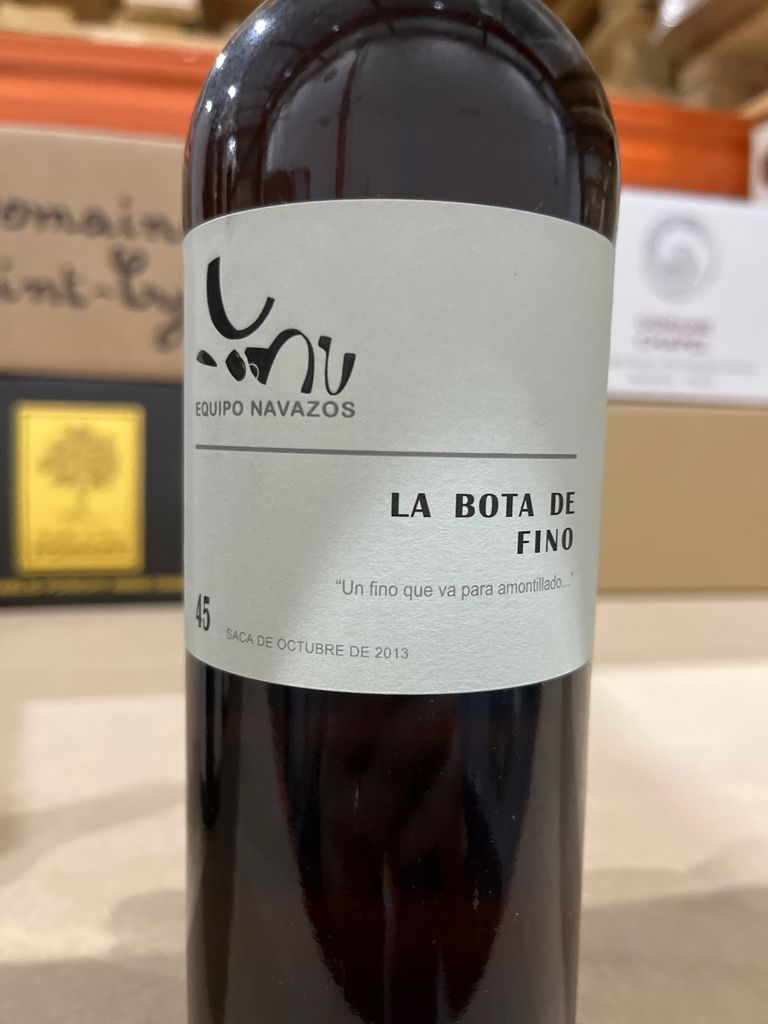 2014 Equipo Navazos La Bota de Fino 45 "que va para Amontillado", Spain ...