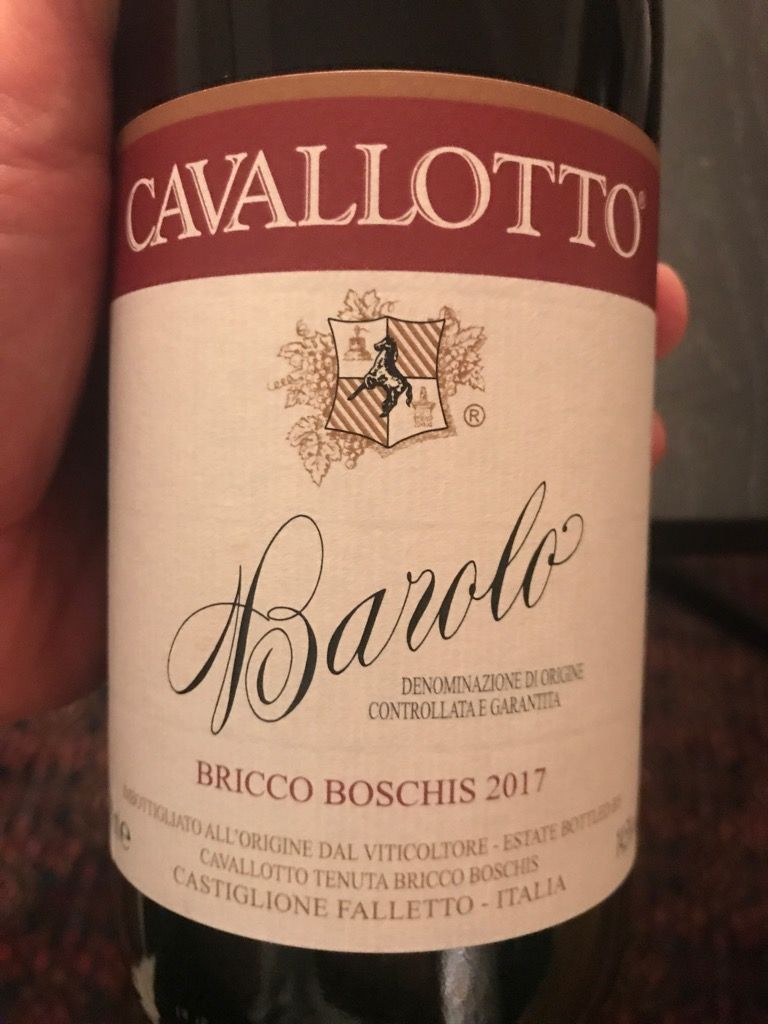 2017 Cavallotto Barolo Bricco Boschis, Italy, Piedmont, Langhe, Barolo ...