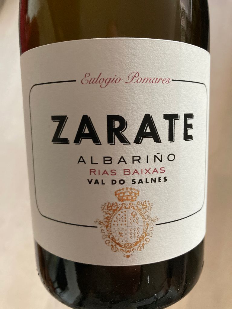 2021 Zarate Albariño Rías Baixas Val do Salnés, Spain, Galicia, Rías ...