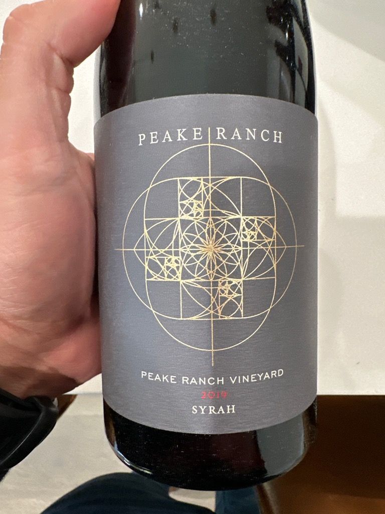 2019 Peake Ranch Syrah, USA, California, Central Coast, Sta. Rita Hills ...