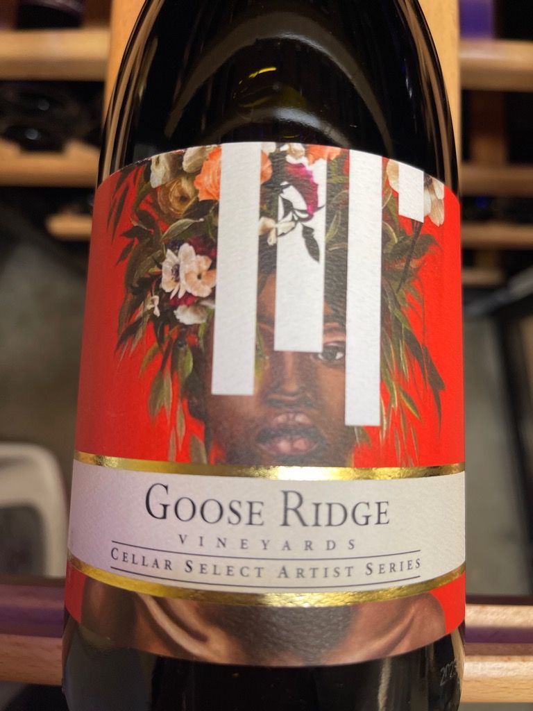 2018 Goose Ridge Vineyards Syrah Cellar Select Artist Series, USA ...