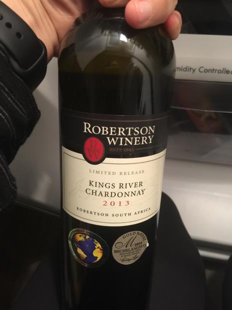 2014 Robertson Winery Chardonnay Kings River, South Africa, Breede ...