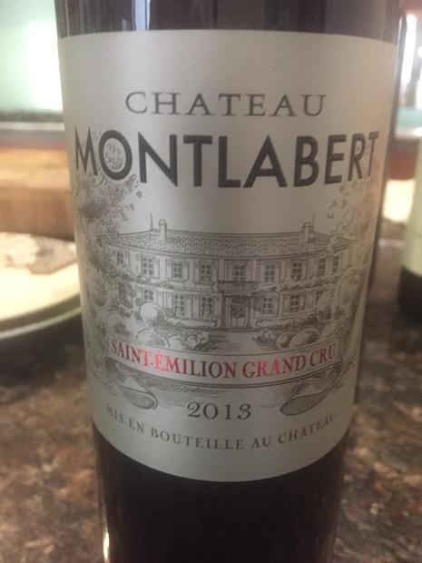 2013 Château Montlabert, France, Bordeaux, Libournais, St. Émilion ...