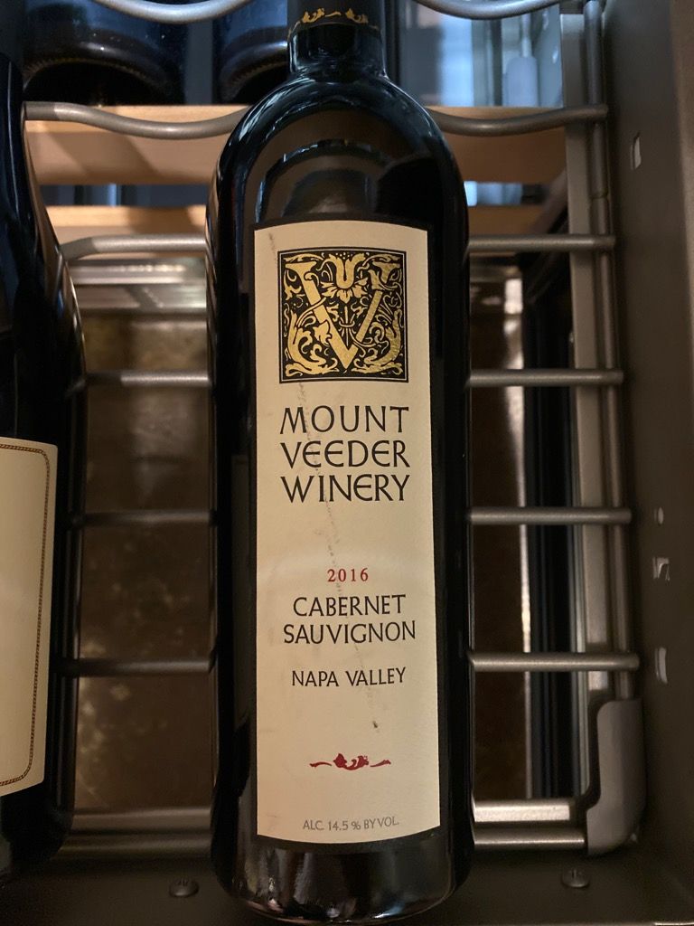 2016 Mount Veeder Winery Cabernet Sauvignon Mt. Veeder Vineyard, USA ...