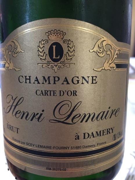 NV Henri Lemaire Champagne Or Classique, France, Champagne - CellarTracker