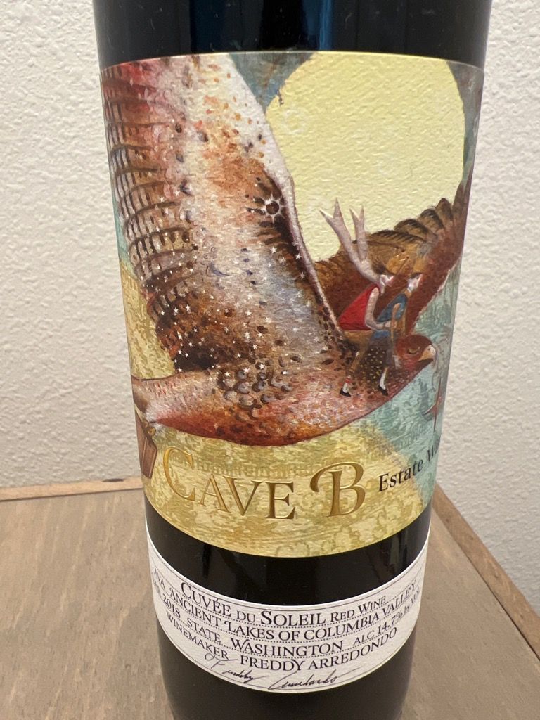 2019 Cave B Estate Winery Cuvée du Soleil, USA, Washington, Columbia ...
