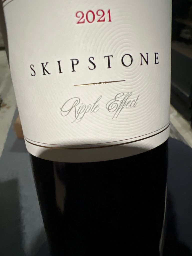 2021 Skipstone Cabernet Sauvignon Ripple Effect, USA, California, Napa ...